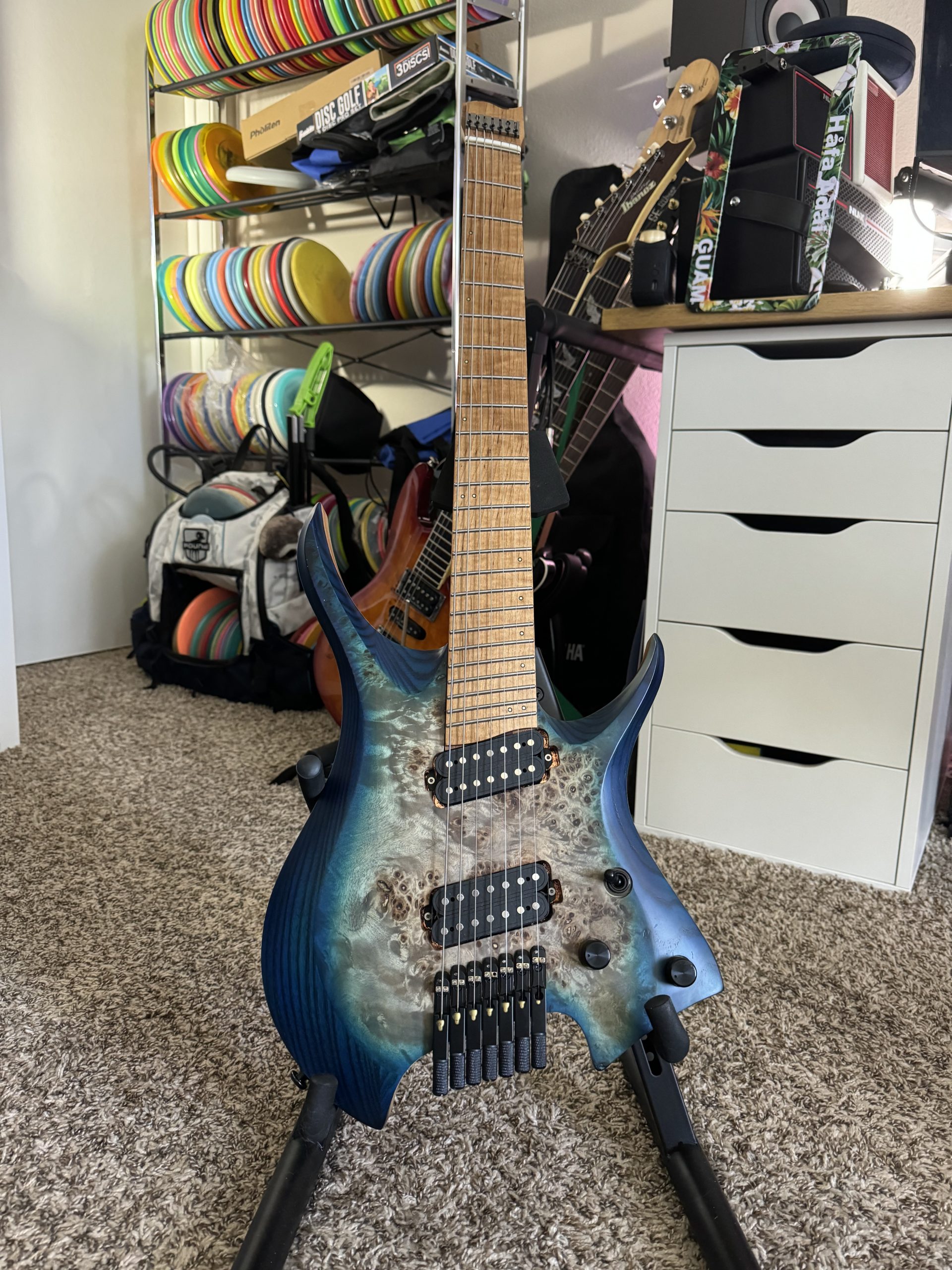 NK headless 7-string guitar review (2021 model) — Creatorbeat